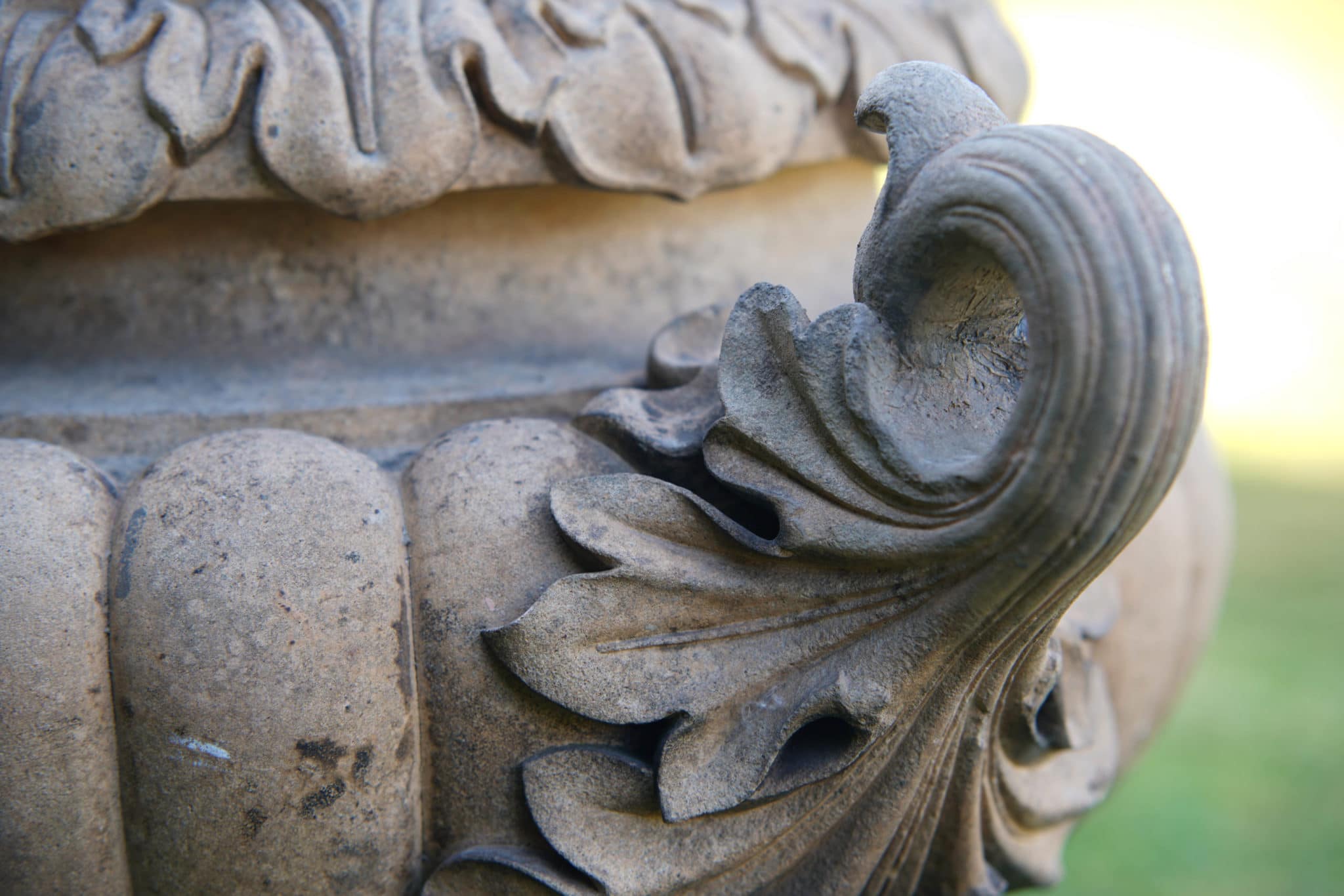 Large Scale Terracotta Garden Urn by James Pulham - DGA by Tina Bird