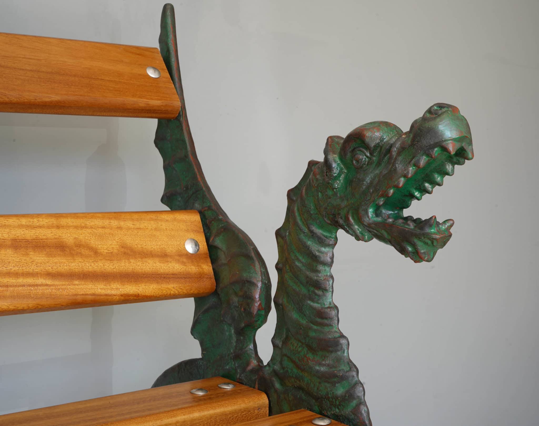 Victorian Design Cast Iron Serpent Bench - DGA by Tina Bird
