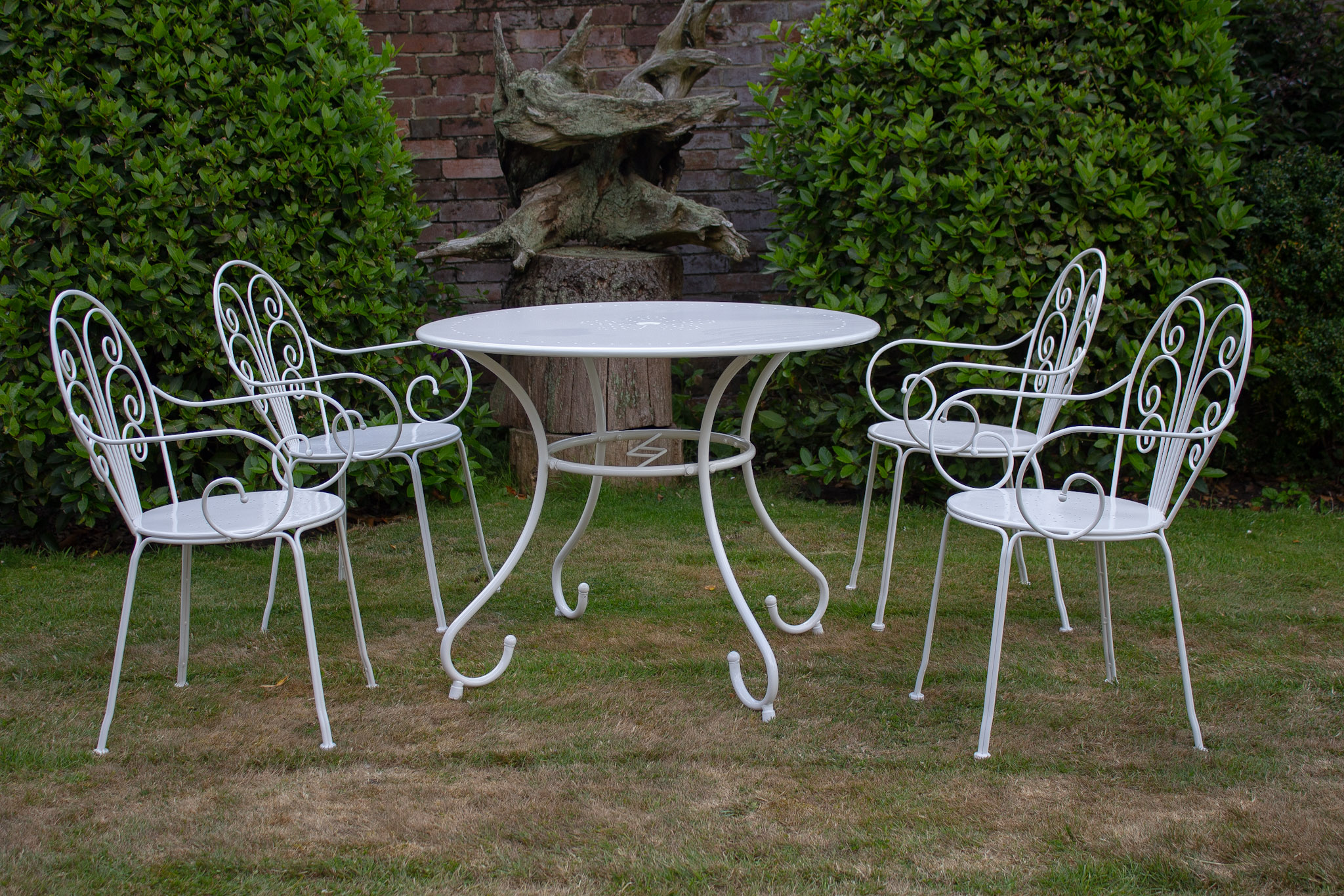 Vintage Garden Furniture set of table and four chairs - DGA by Tina Bird
