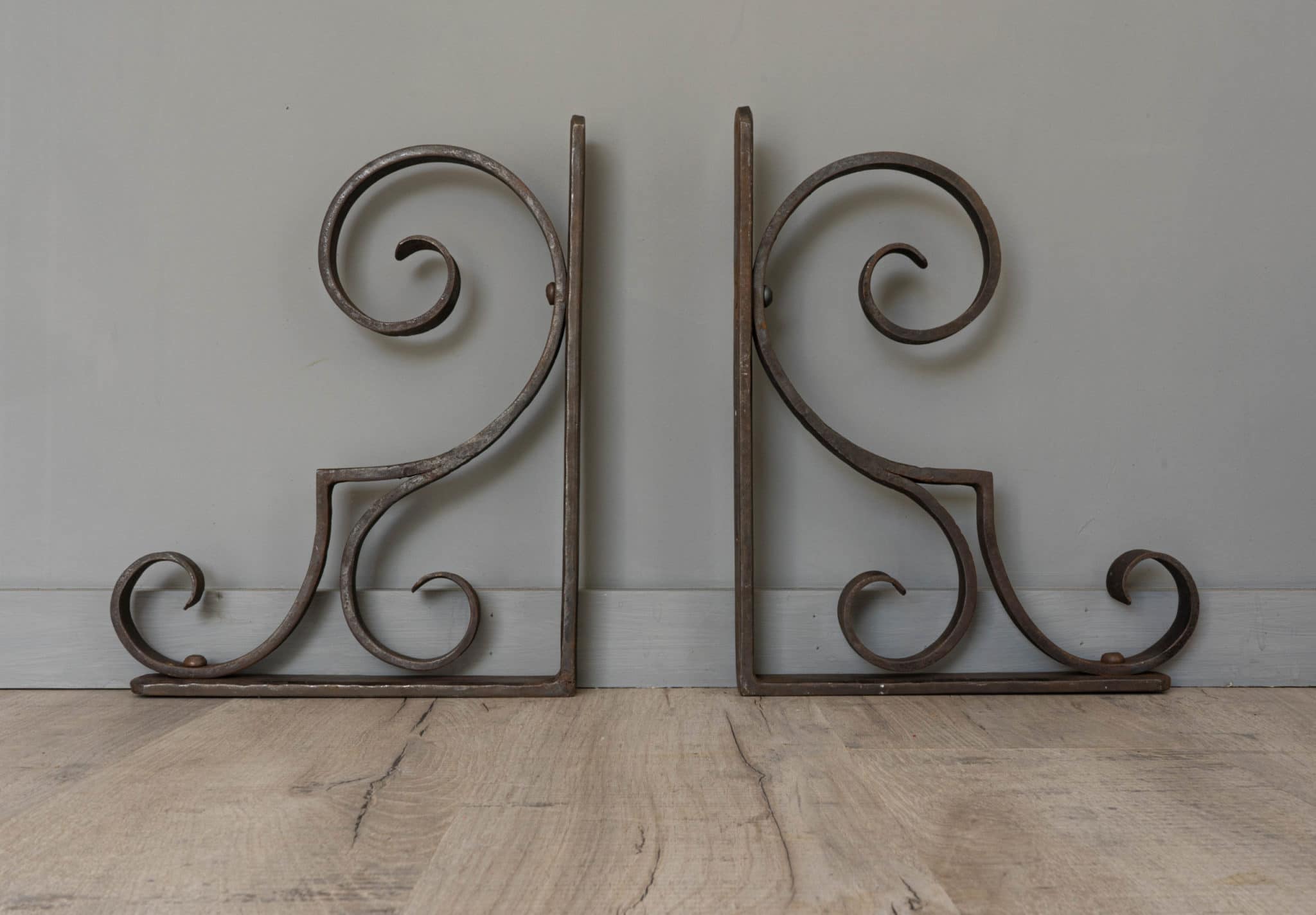 Wrought Iron Garden Brackets - DGA by Tina Bird