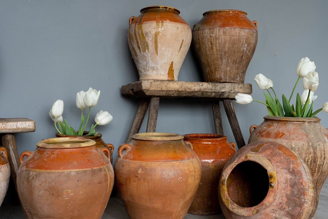 19th Century Spanish Pots - DGA by Tina Bird