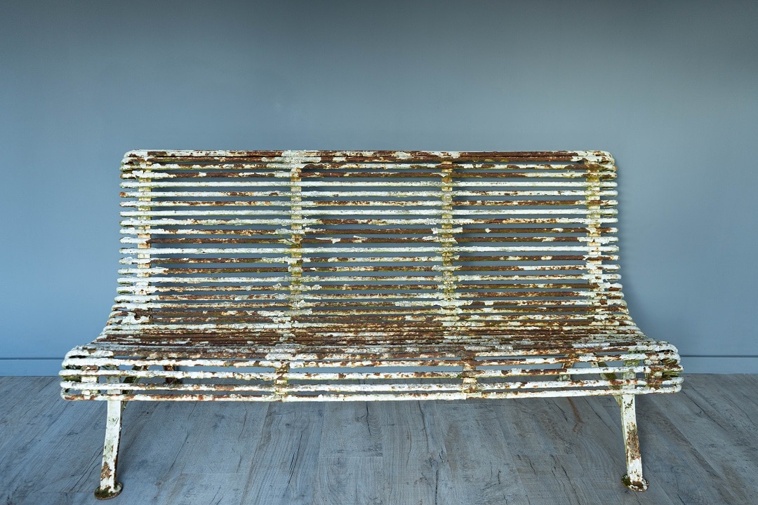 Antique Arras Garden Bench - DGA by Tina Bird